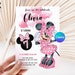 Editable Minnie Invitations, 7th Birthday Minnie Invitations, Minnie ...
