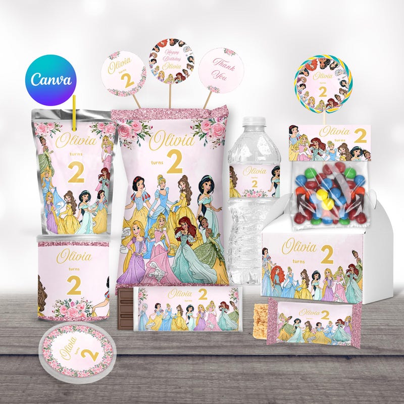 Princess Party - Etsy