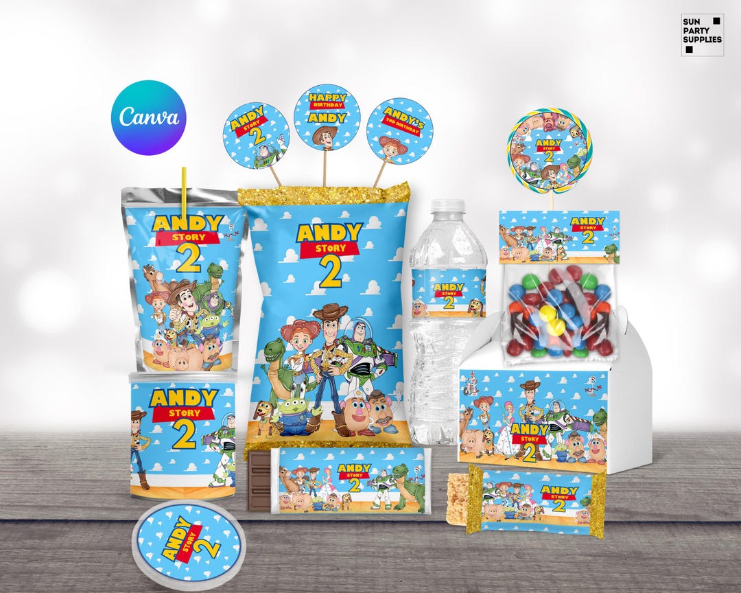 Toy Story Party Supplies Toy Story Birthday Party Package Toy Story ...