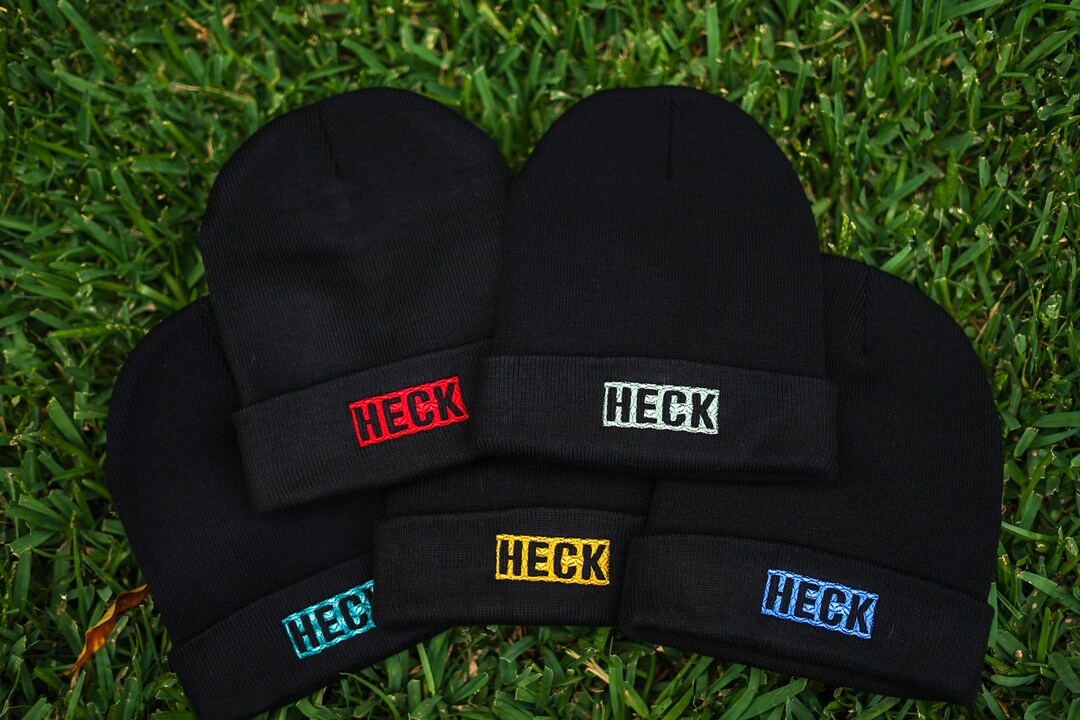 Fuck/heck Block Profanity Beanie - Etsy