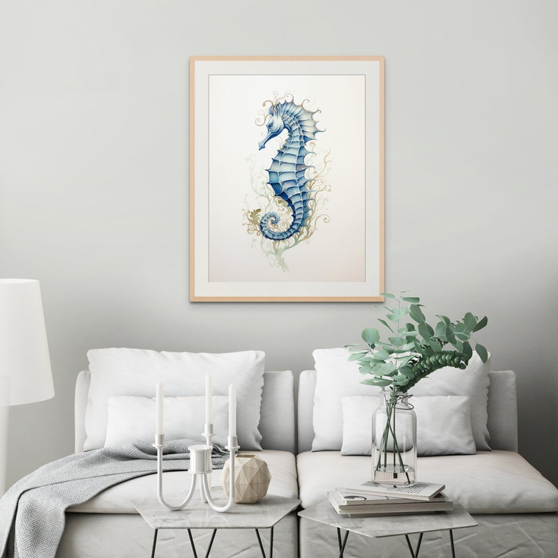 Seahorse Posters - Etsy