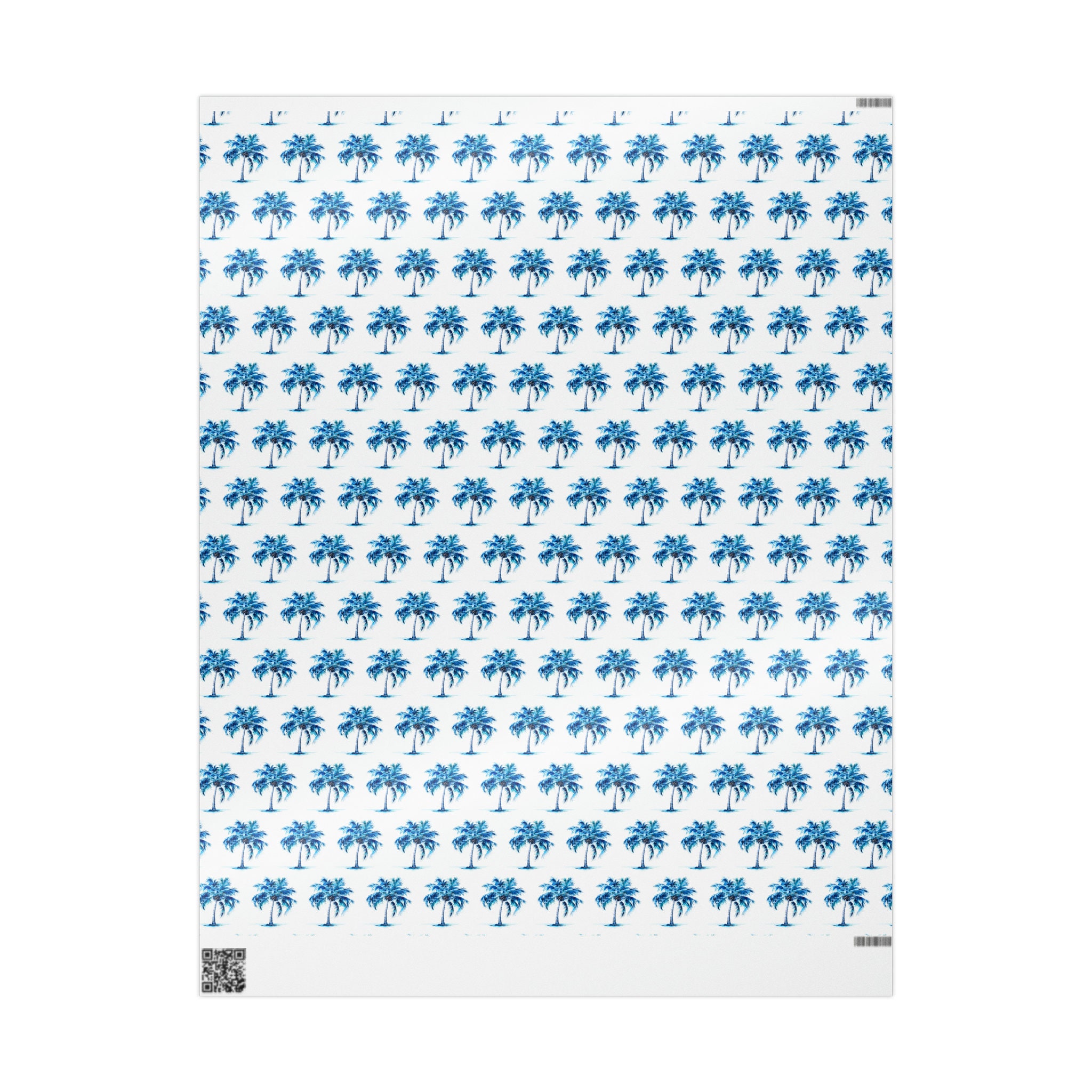 Swaying Palm Trees Wrapping Paper | Coastal Design Gift Wrap - Etsy