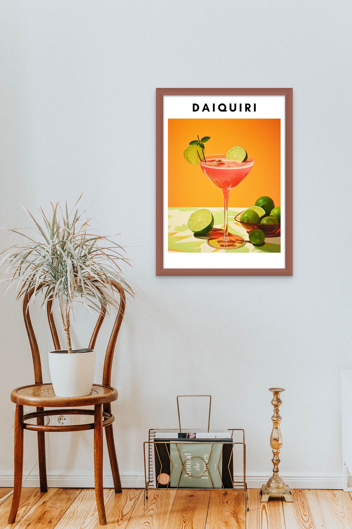 Daiquiri Poster | Cocktail Print | Bar Print - Etsy