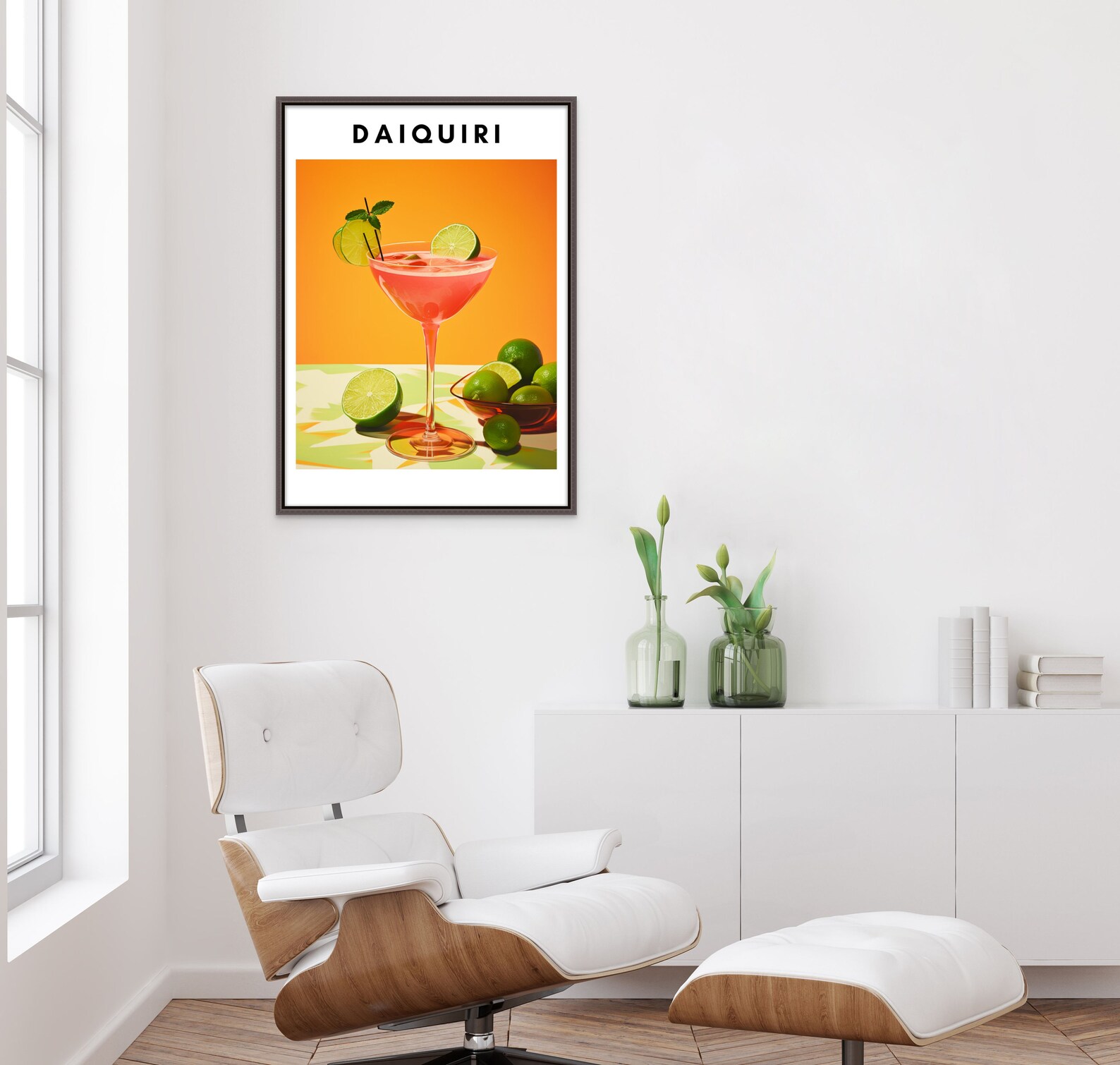 Daiquiri Poster | Cocktail Print | Bar Print - Etsy