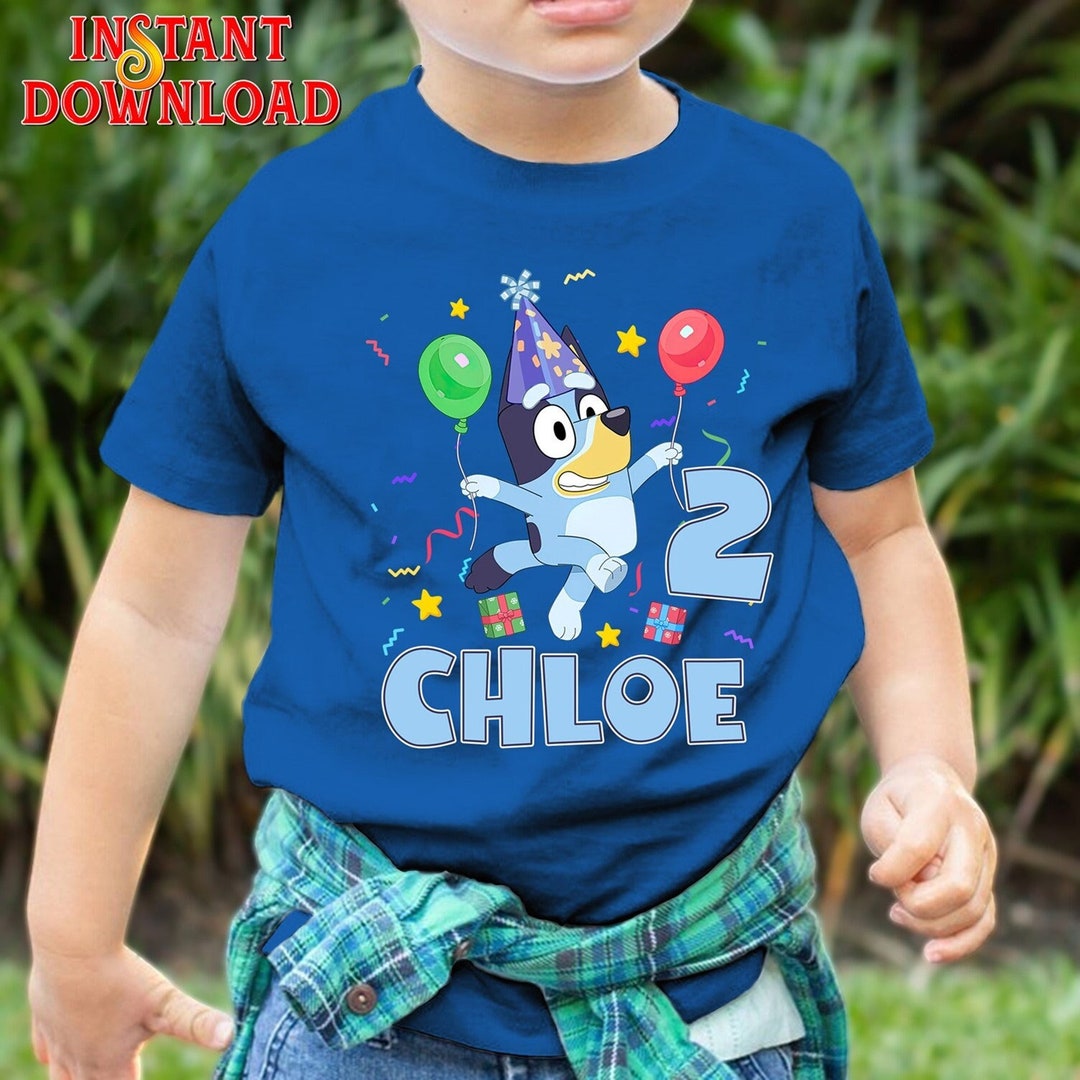 Personalisierte Bluey Familie Png Bluey Geburtstagsparty ...