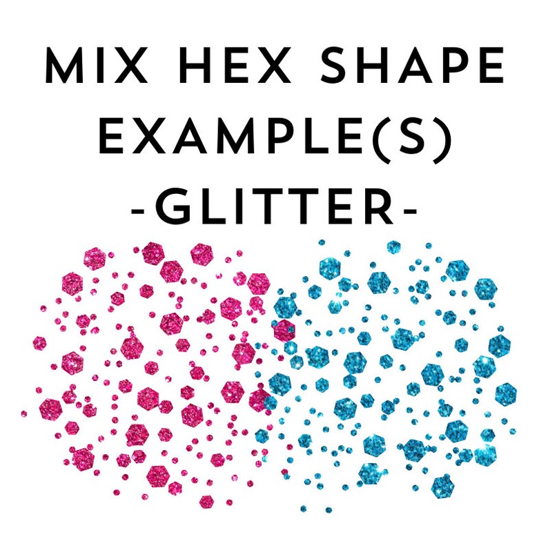 Canva Frame Mixed Hexagon Shape Drag & Drop Photo or Pattern Fully ...