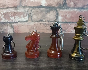 King Chess Piece Keychain - Etsy Canada
