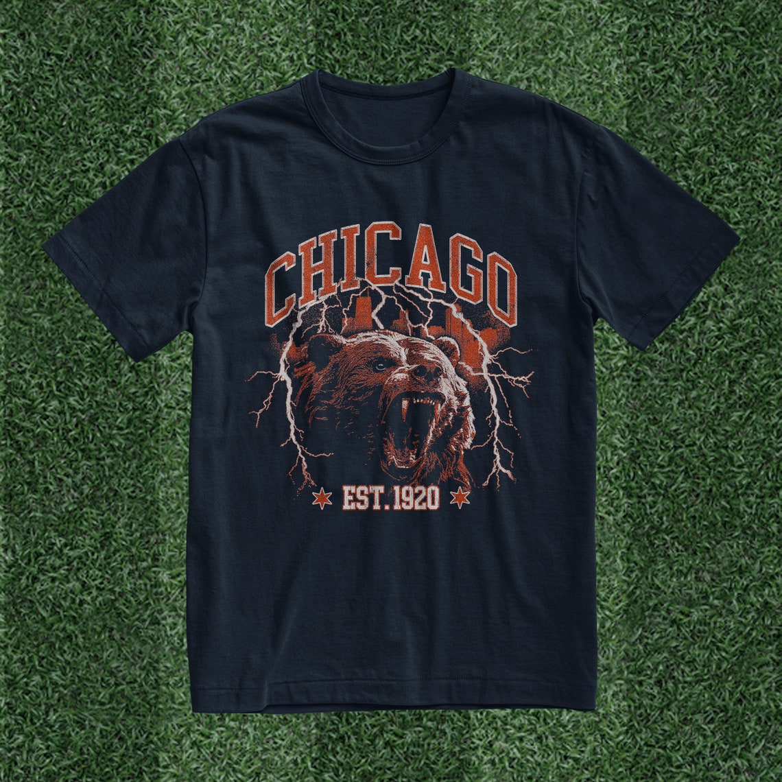 Unisex Chicago Vintage Bear Football Tailgate Shirt - Etsy