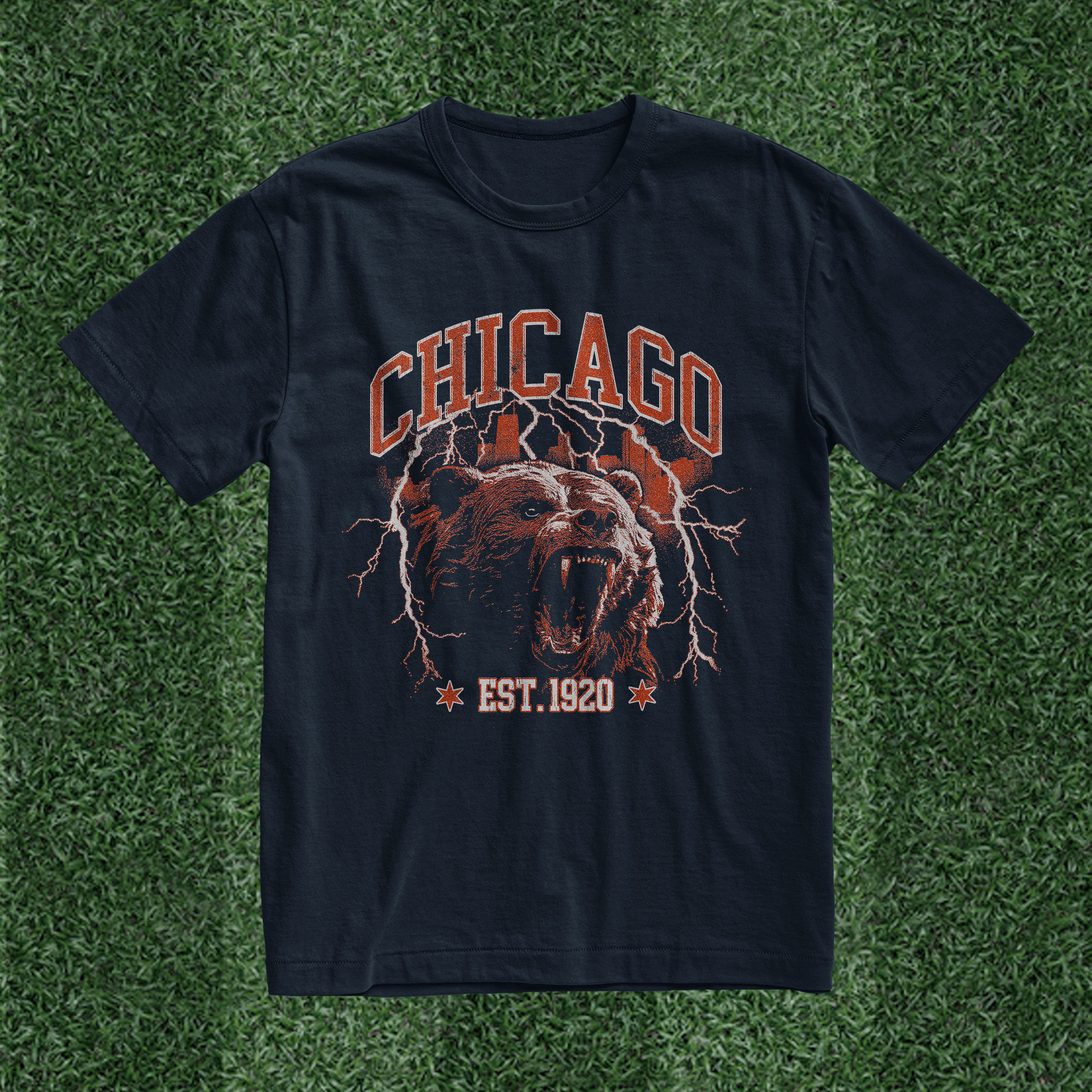 Unisex Chicago Vintage Bear Football Tailgate Shirt - Etsy