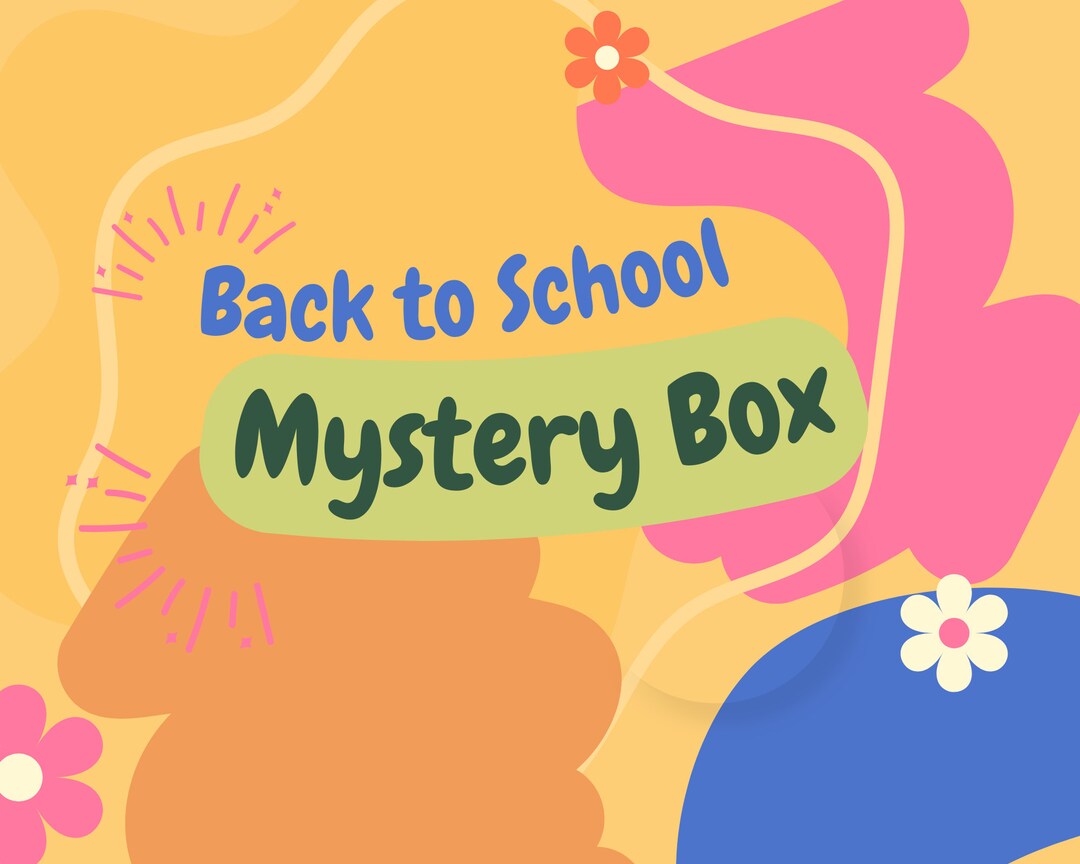 Back to School Mystery Box - Etsy