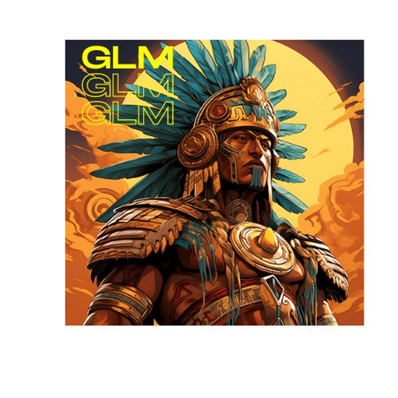 A Depiction of the Aztec God Huitzilopochtli - Etsy