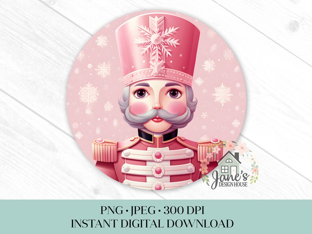 Pink Nutcracker Soldier Sign PNG, Nutcracker Ballet Christmas ...