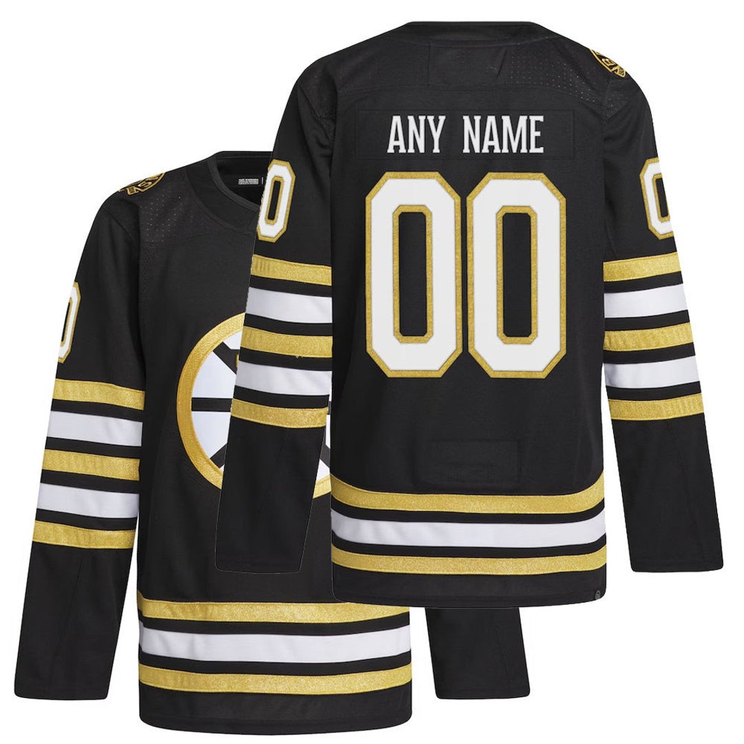 Boston Hockey Jersey 100th Anniversary Boston Hockey Custom - Etsy