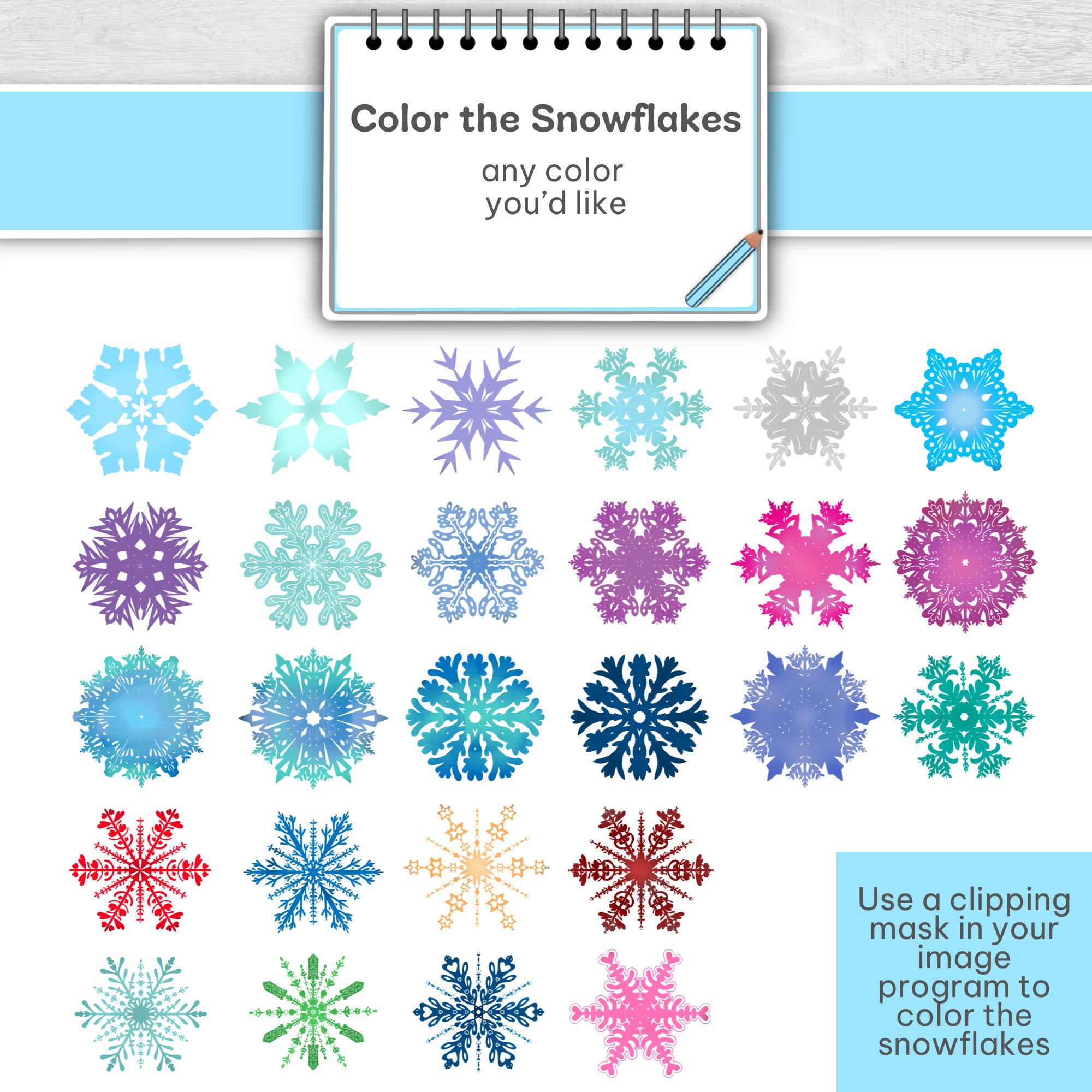Snowflakes Png and Winter Clipart, Snowflakes Clipart, Snowflakes ...