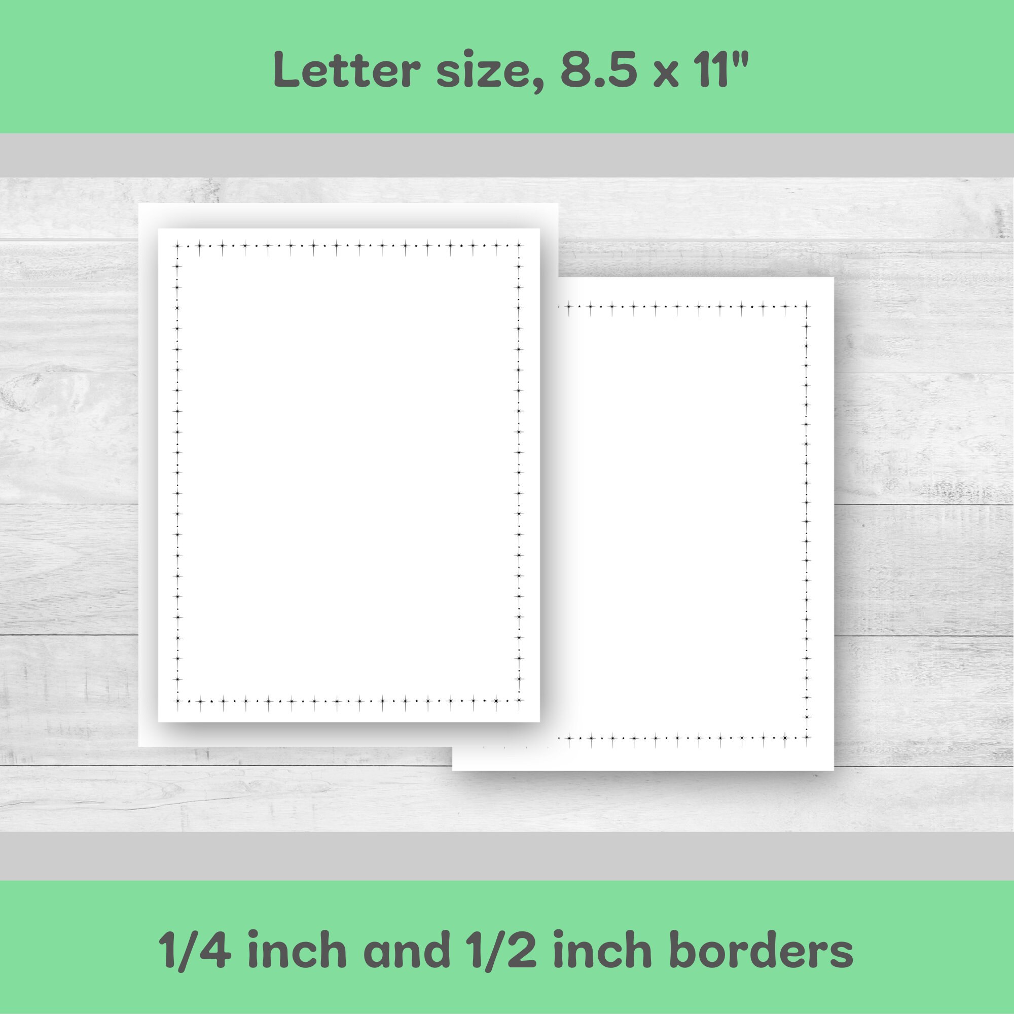 Christmas Borders Black and White: Hand Drawn, Christmas Lights and ...