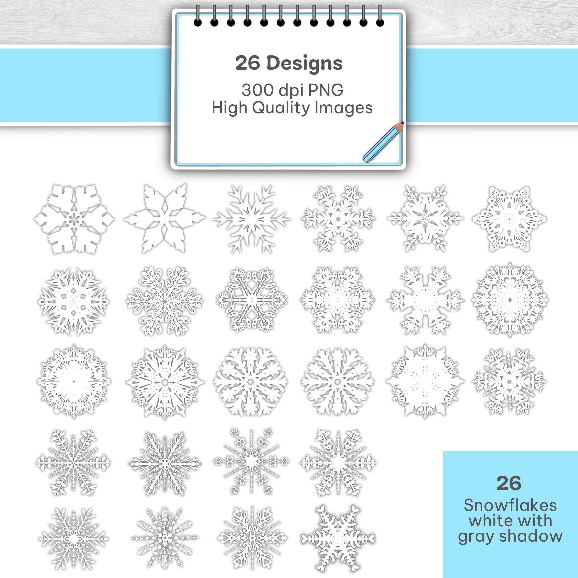 Snowflakes Png and Winter Clipart, Snowflakes Clipart, Snowflakes ...