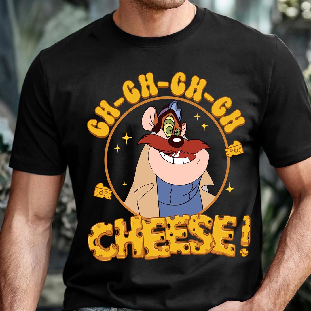 Chip 'N Dale Rescue Rangers Monterey Jack Monty Cheese Shirt, Retro ...