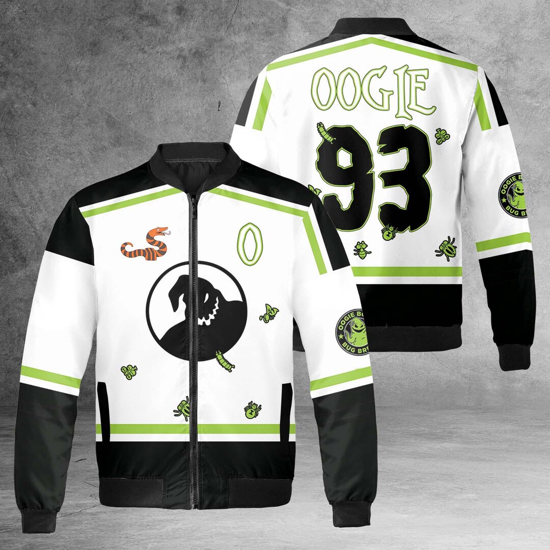 Disney the Nightmare Before Christmas Oogie Boogie 95 Fleece Bomber ...