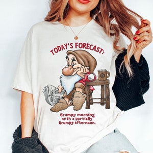 Vintage 90s Grumpy Today's Forecast Morning Afternoon Comfort Colors ...