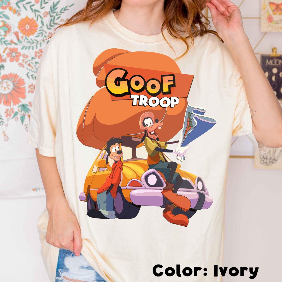 A Goofy Movie Max & Goofy Goof Troop Shirt, Disney Dad Son Matching T ...