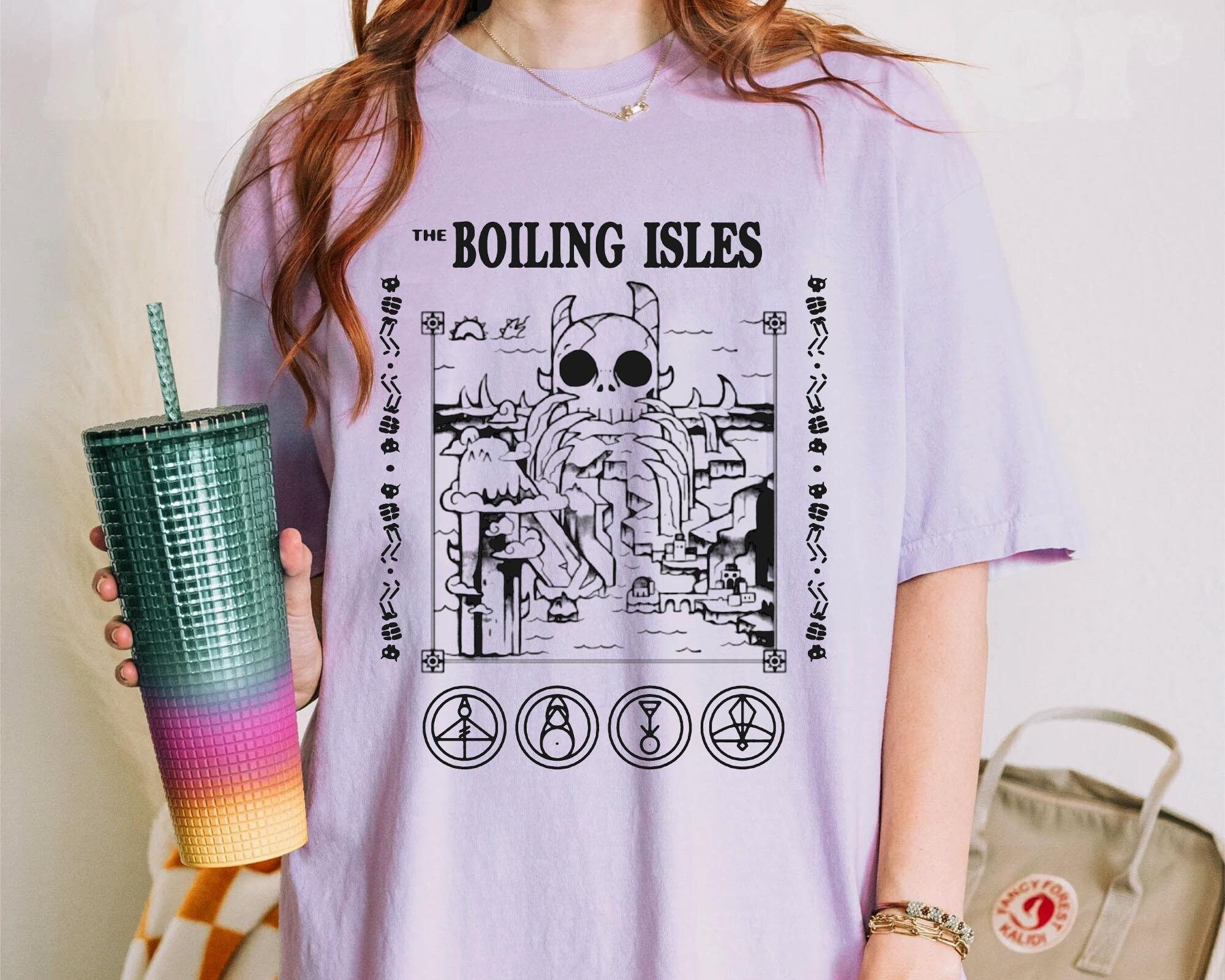 The Owl House King Boiling Isles Map Shirt Vintage Disney - Etsy Canada