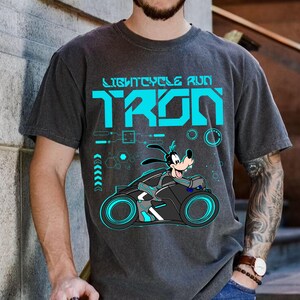 Retro Mickey and Friends Tron Lightcycle Run T-shirt, Classic Disney ...