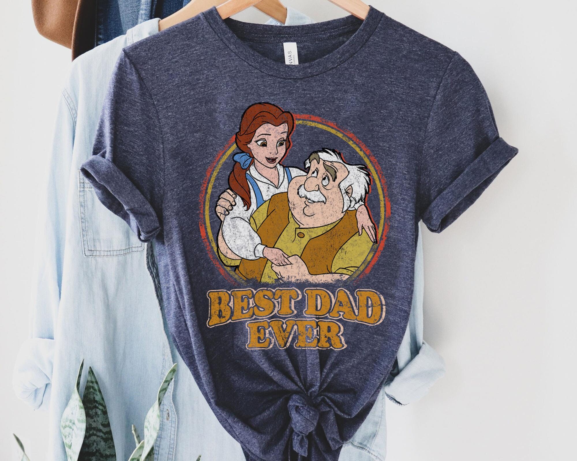 Maurice and Belle Princess Best Dad Ever Comfort Colors Shirt, Beauty ...