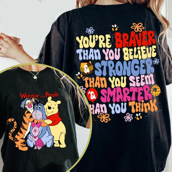 Winnie the Pooh Braver Shirt - Etsy