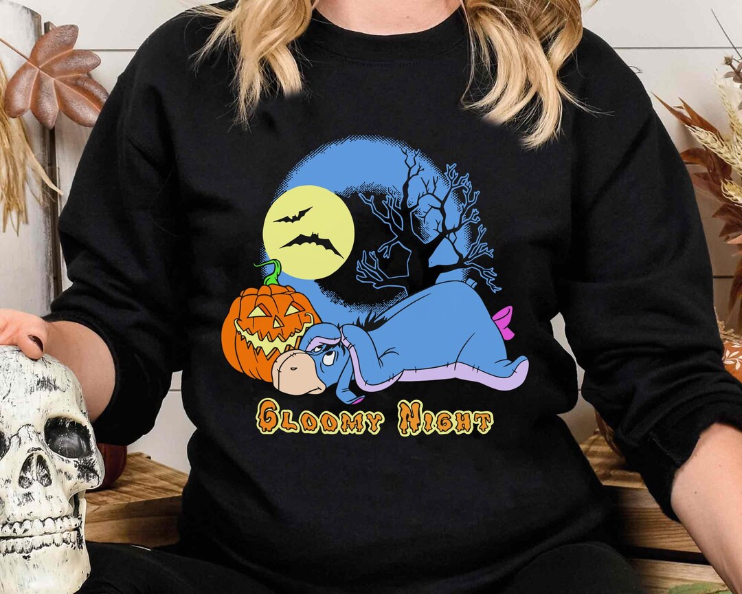 Vintage Eeyore Gloomy Night Comfort Colors Shirt, Winnie the Pooh ...