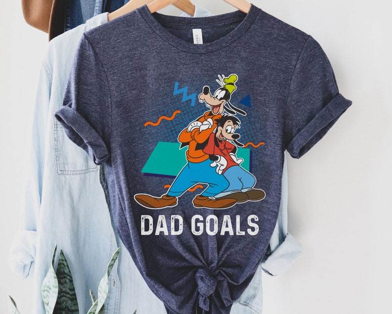 Retro 90s Goofy and Max Dad Goals Comfort Colors Shirt, A Goofy Movie ...