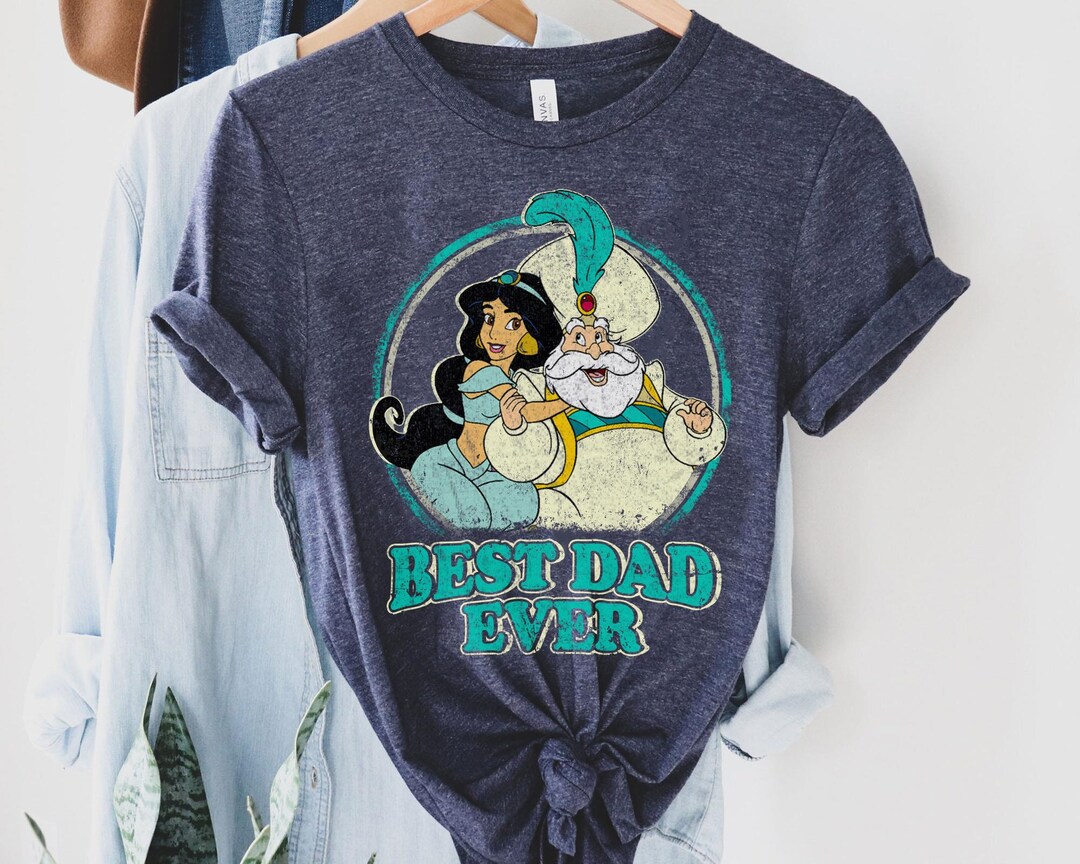 Retro the Sultan and Jasmine Best Dad Ever Comfort Colors Shirt ...