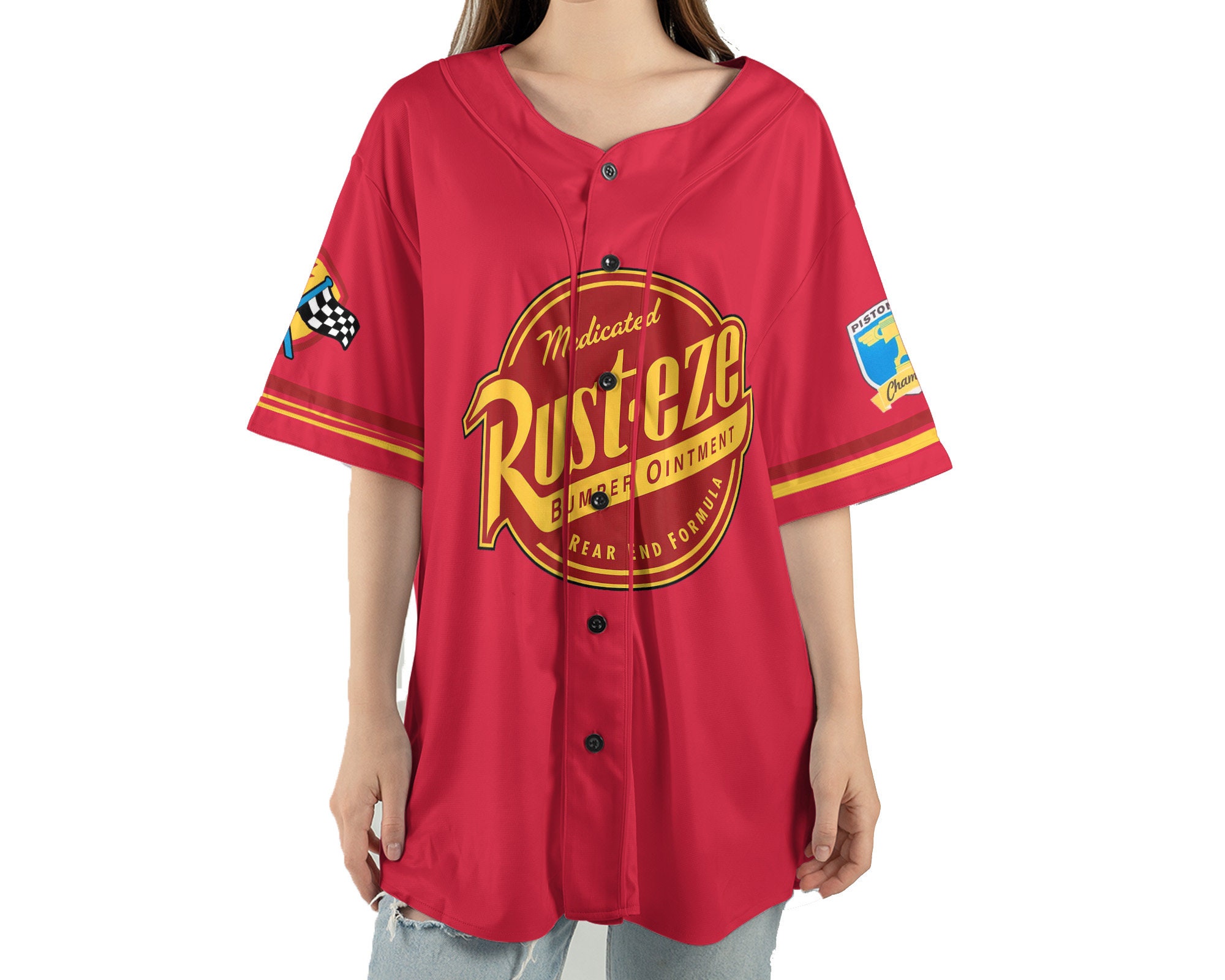 Rust-eze Cars Lightning Mcqueen Radiator Springs 2 Sided - Etsy