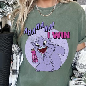 Vintage Yzma Cat Ahaha I Win Comfort Colors Shirt, the Emperor's New ...