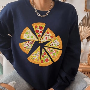 Retro in My Pizza Era Pizza Comfort Colors Shirt, Funny Pizza Lover T ...