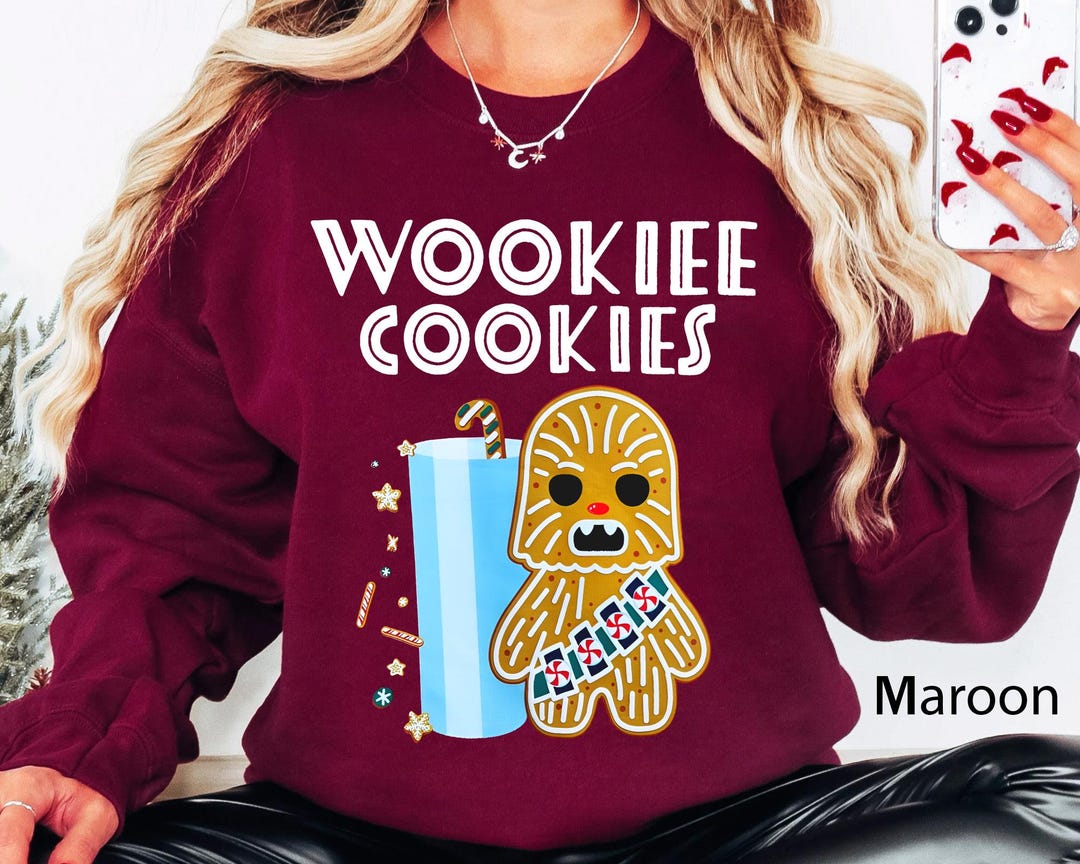 Disney Chewbacca Gingerbread Wookie Cookies Shirt, Star Wars T-shirt ...