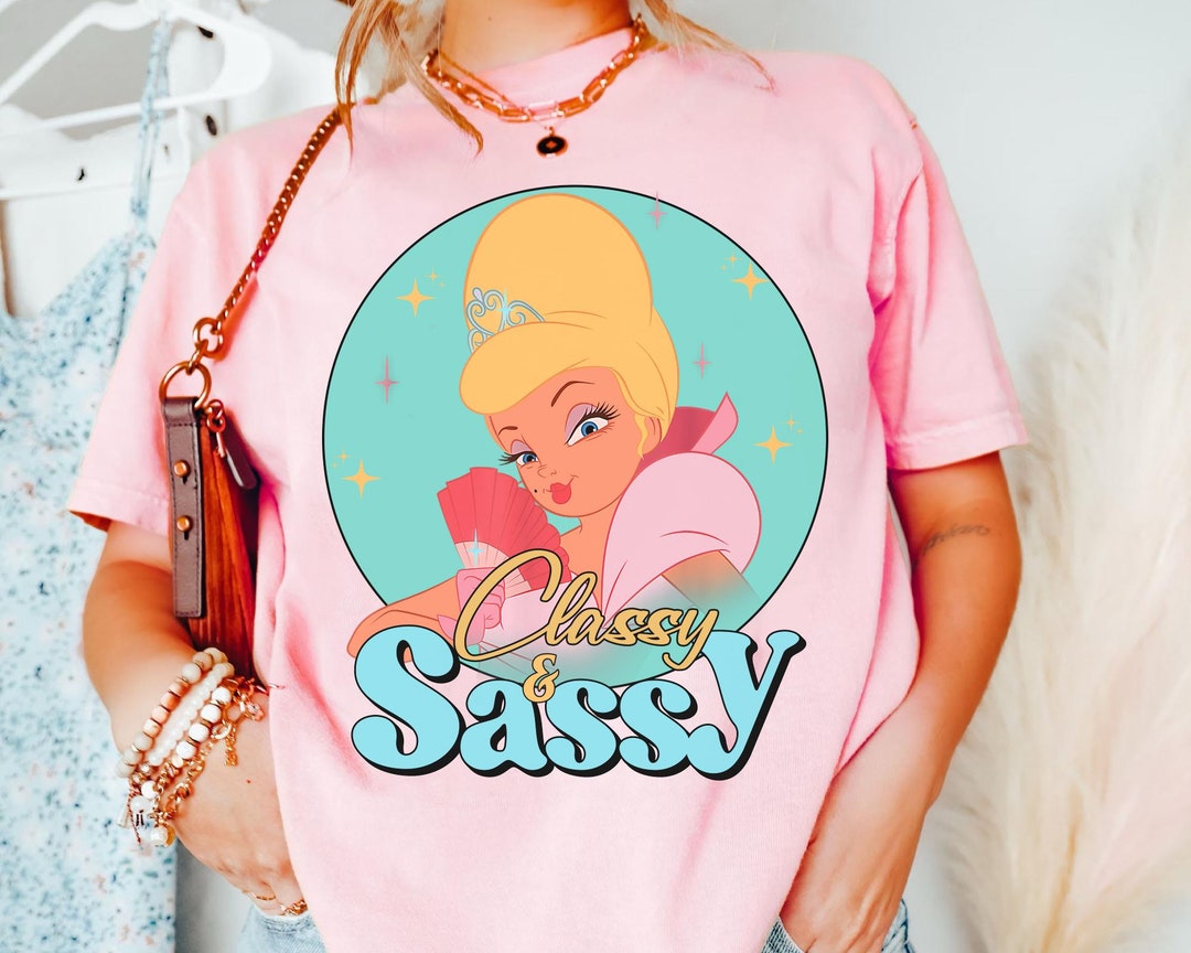 Retro Disney Charlotte Classy and Sassy Comfort Colors Shirt, the ...