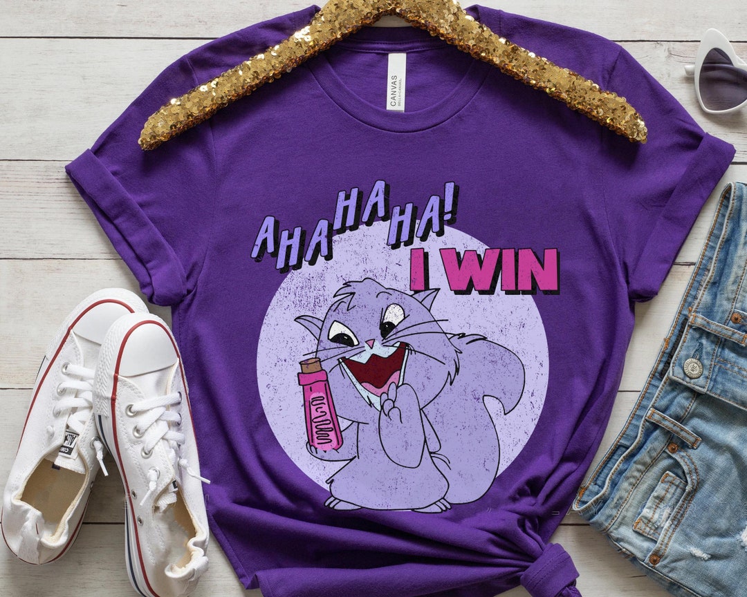 Vintage Yzma Cat Ahaha I Win Comfort Colors Shirt, the Emperor's New ...