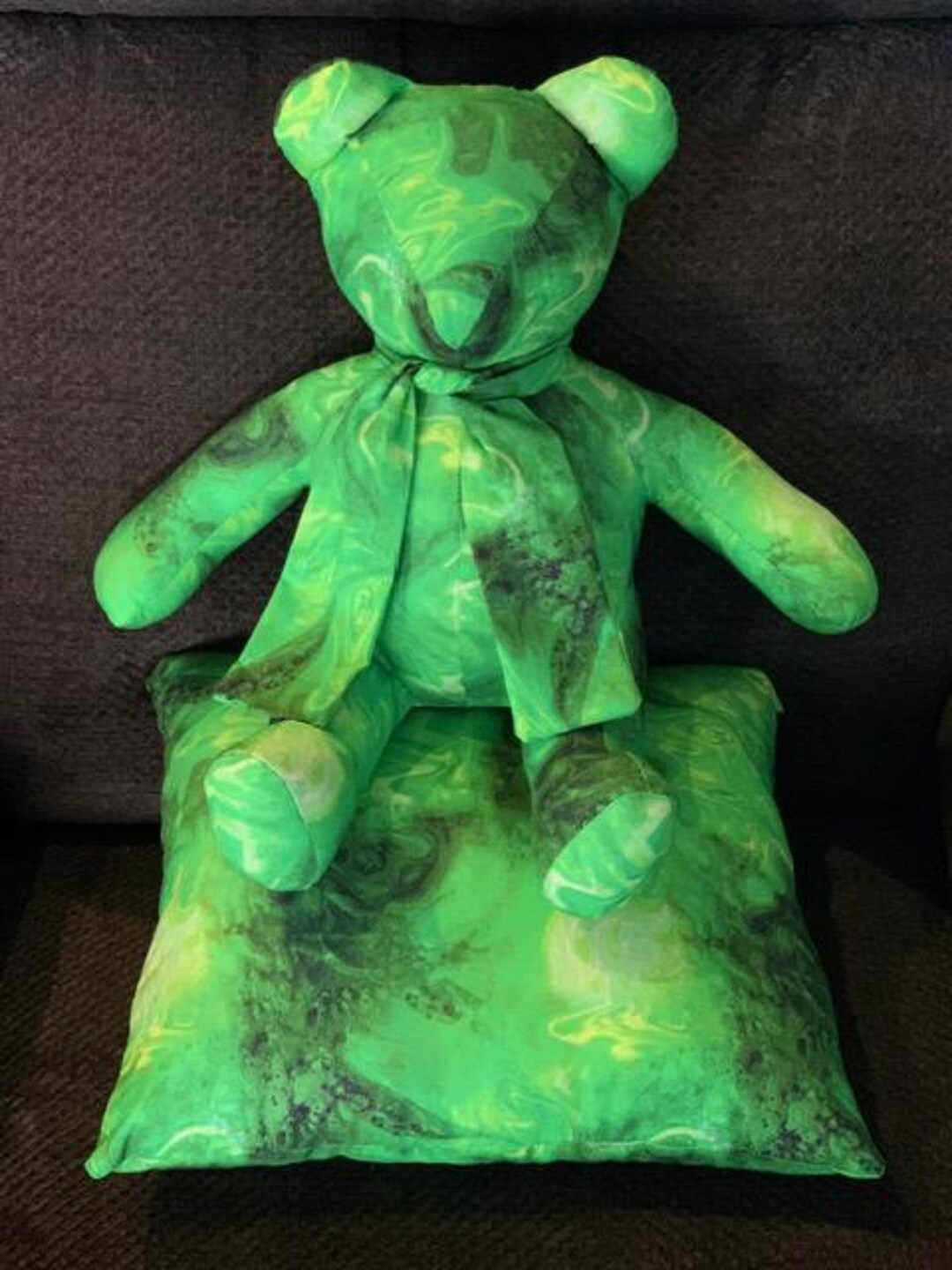 Handcrafted Emerald Teddy Bear - Etsy
