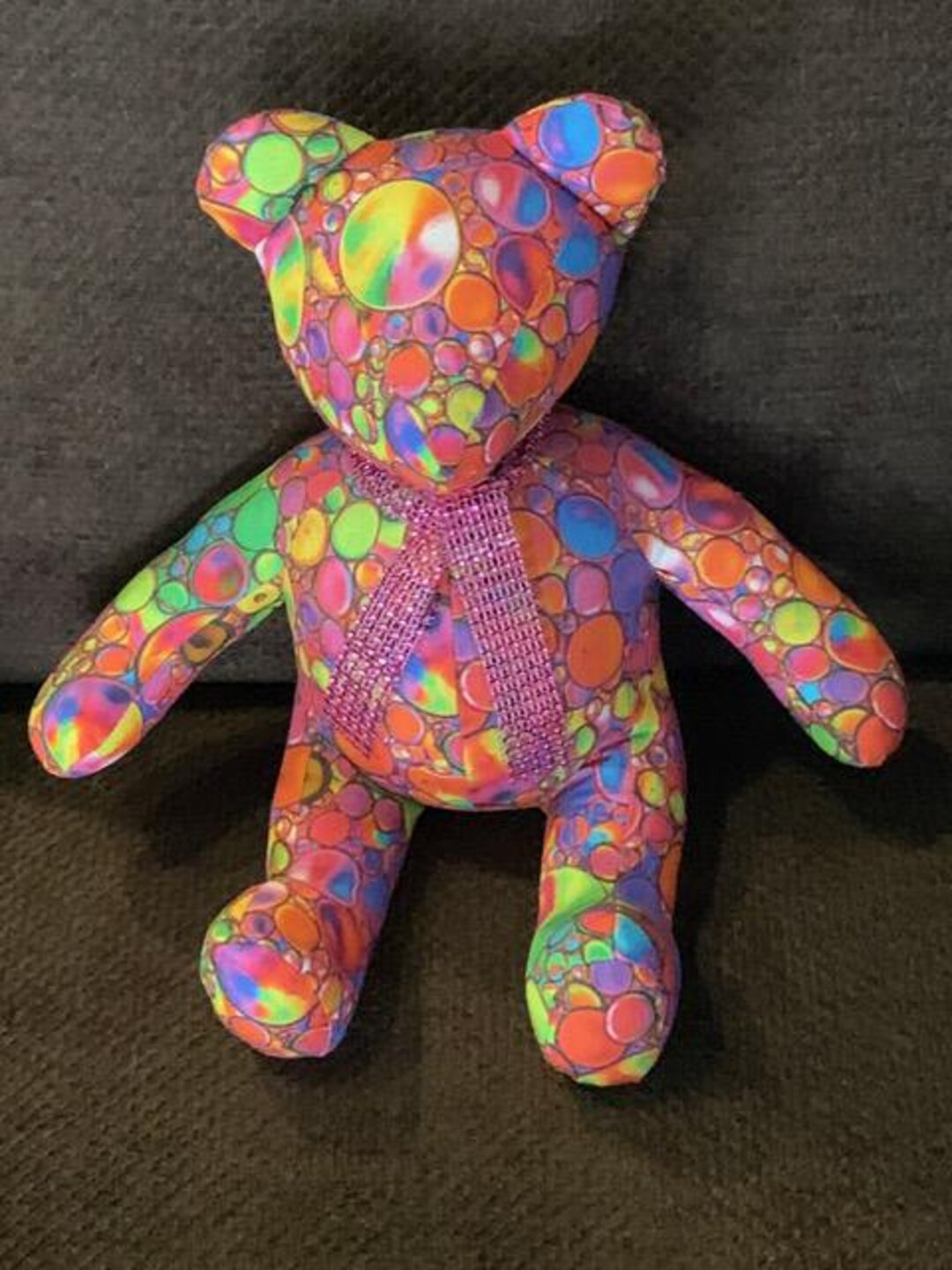 Handcrafted Bubbles Teddy Bear - Etsy