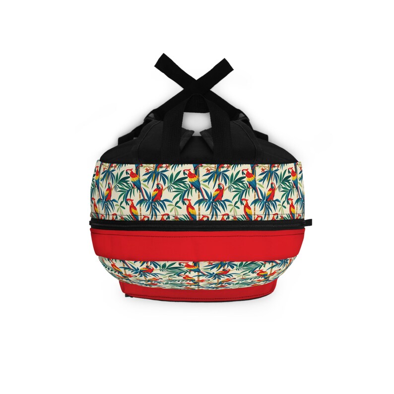 Tropical Jungle Parrot Backpack Back to School Gear, Travel Backpack ...