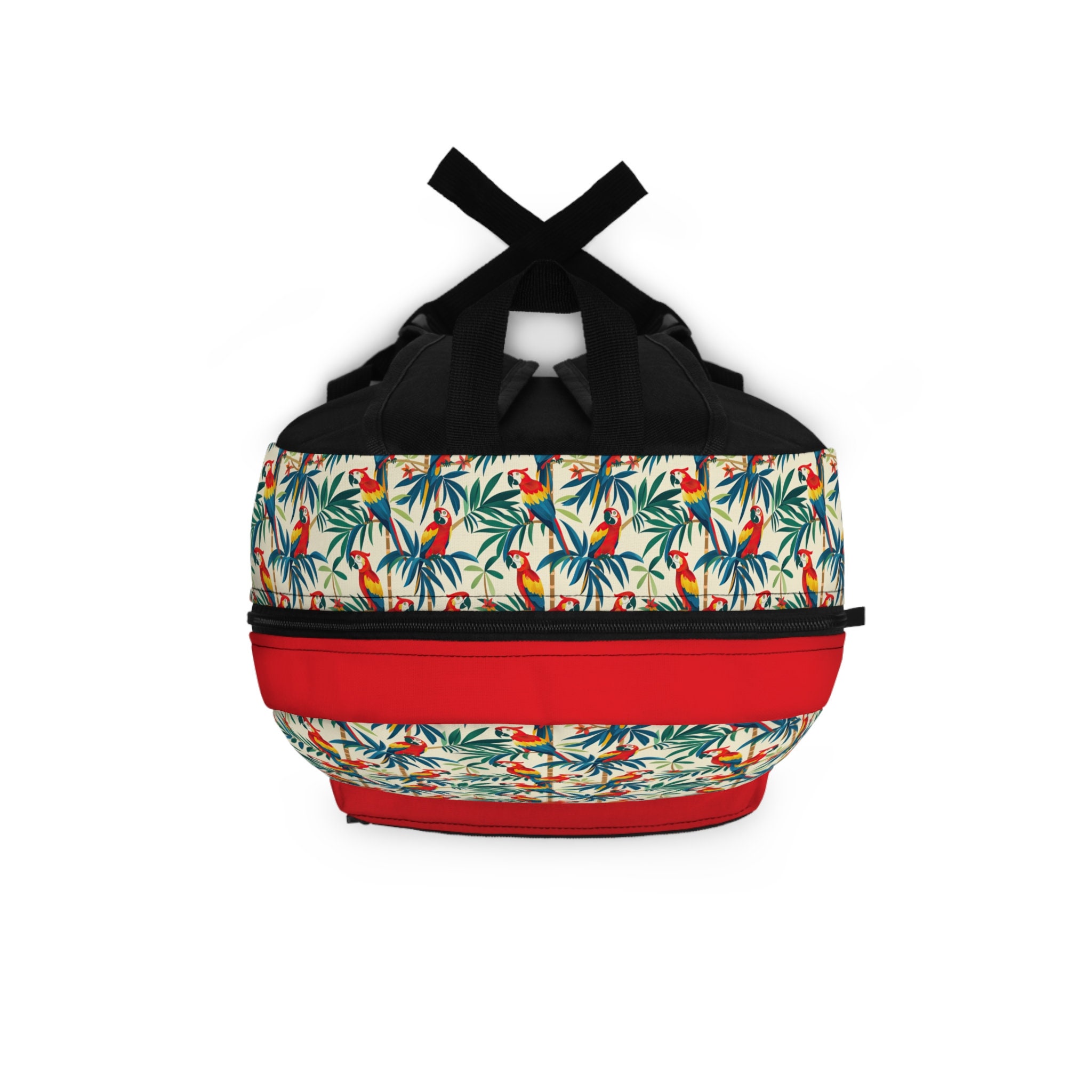 Tropical Jungle Parrot Backpack Back to School Gear, Travel Backpack ...
