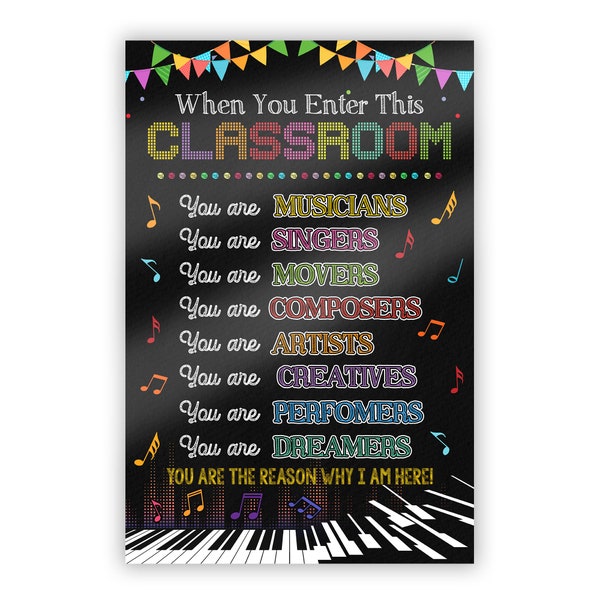 Drama Classroom Poster - Etsy