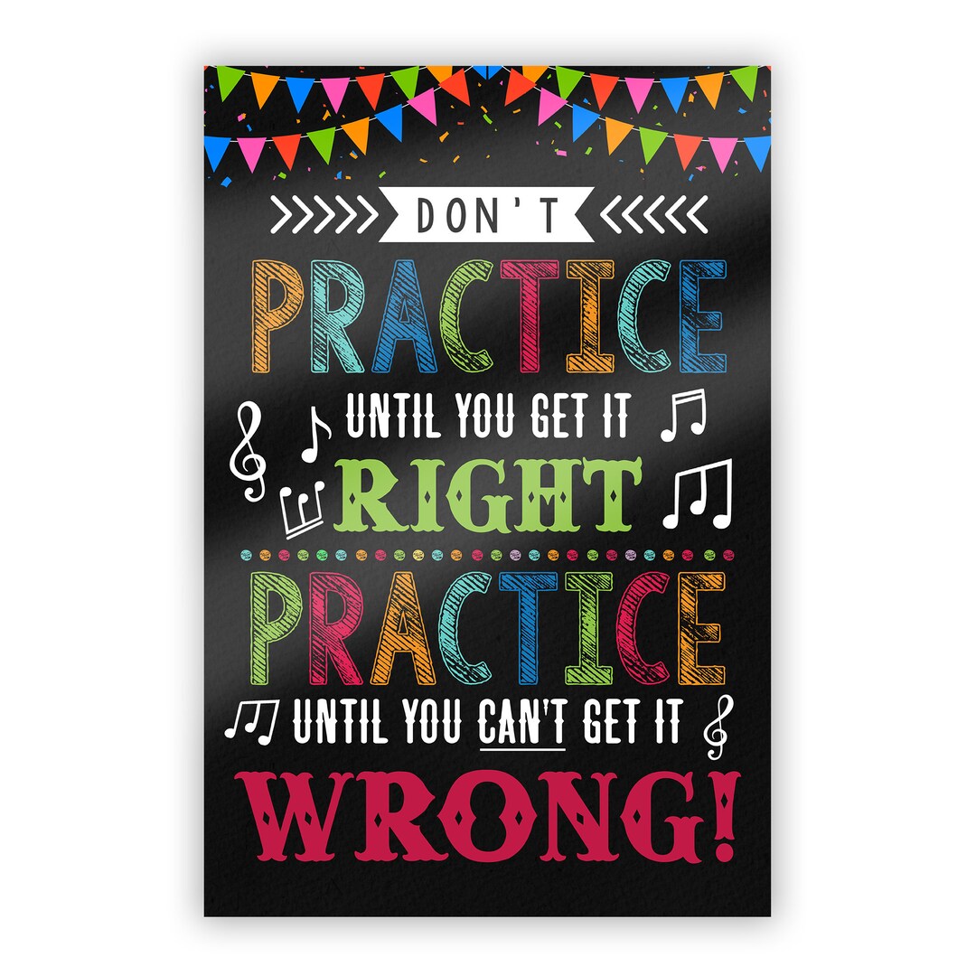 Music Teacher Classroom Printable Poster Classroom Decor - Etsy
