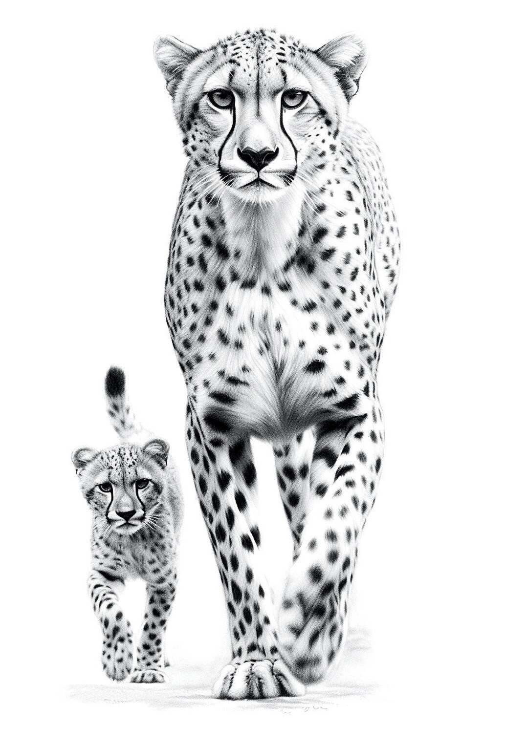 Cheetah Steps - Etsy