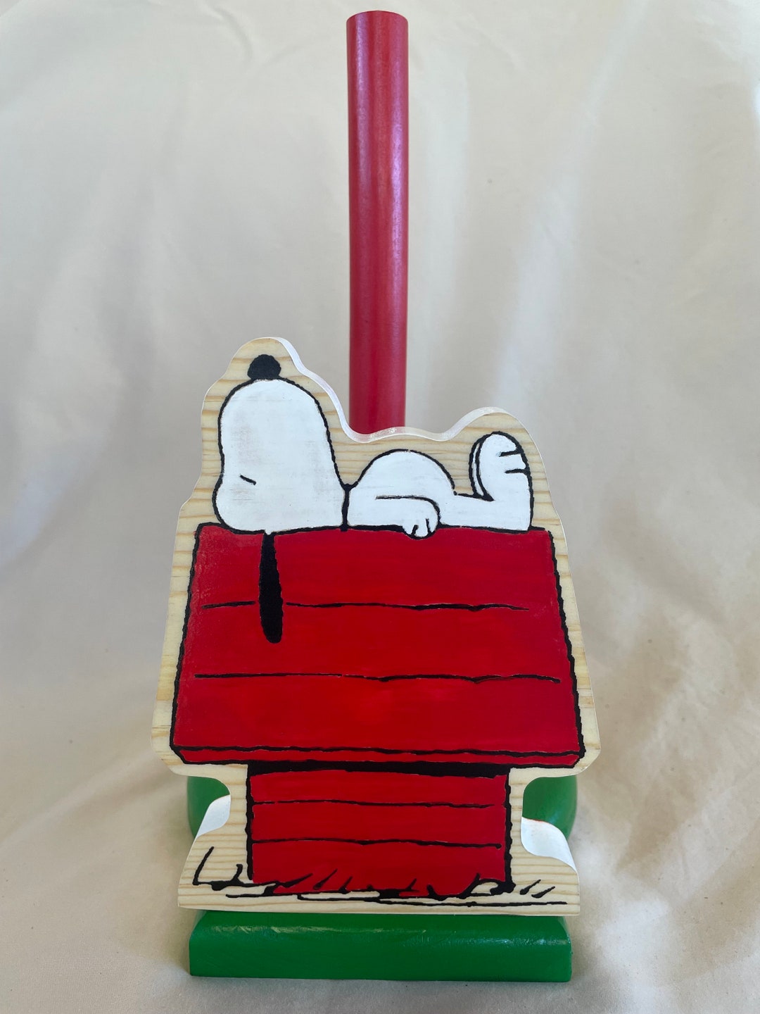 Snoopy Paper Towel Holder - Etsy