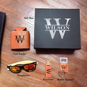 Men's Gift Box Set, Groomsmen Gift Customization, Personalized Men's ...