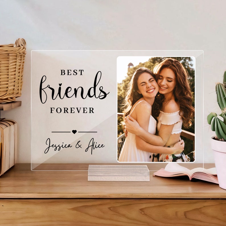 Regalos personalizados de placa de fotos para amigos, regalos de fotos ...