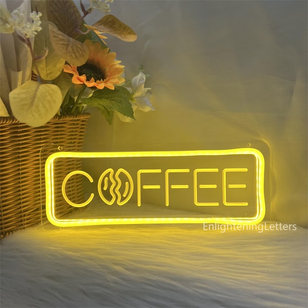 Coffee Neon Sign - Etsy