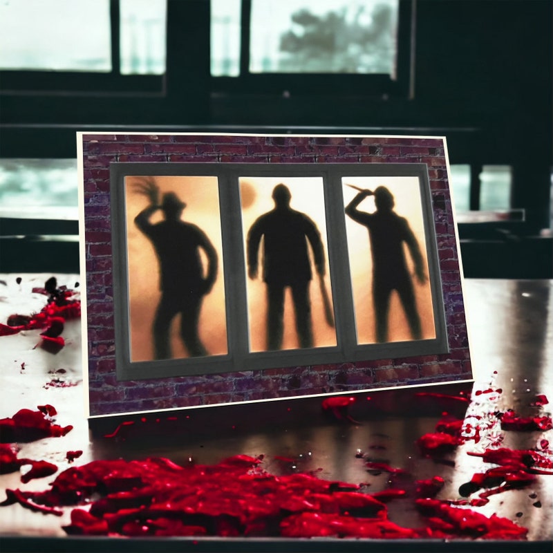 Halloween Window Silhouette - Etsy