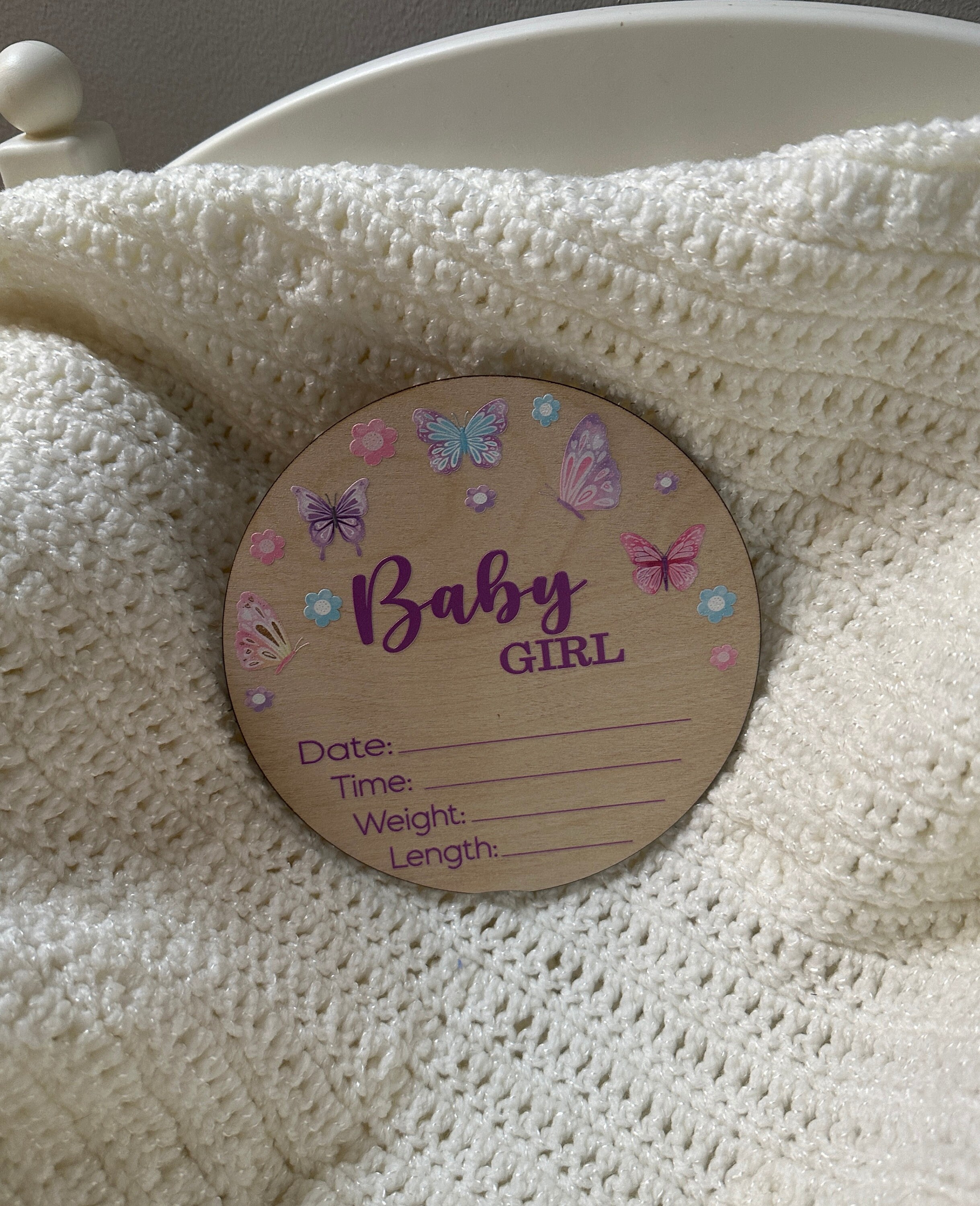 Floral Birth Stat Sign,camouflage Birth Stat Sign, Rainbow Birth Stats ...